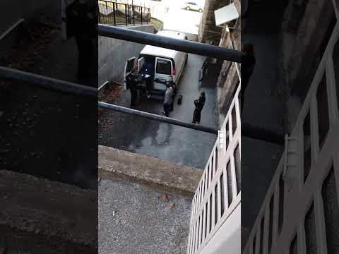 WALK OF SHAME: SHERIFF OFFICERS TRANSPORT PRISONERS FROM SUPREME COURT OF NL