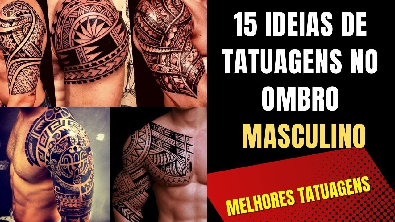 15 MEN'S SHOULDER TATTOO IDEAS