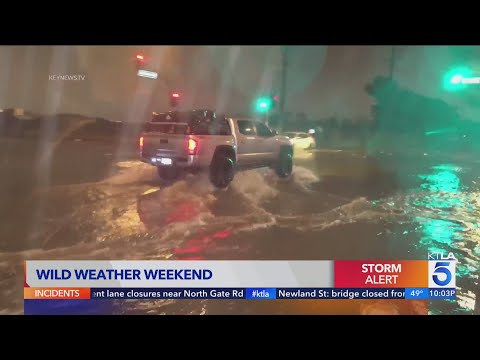 Wild weather weekend