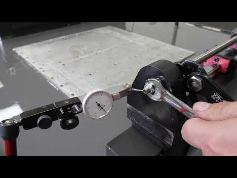 MR-1 CNC Mill Assembly Tutorial: Ball Screw Angular Contact Bearing Lash Adjustment