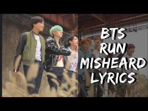 'Eat All The People' BTS Run MV | Misheard Lyrics | KittenPunch English Version | [HD]