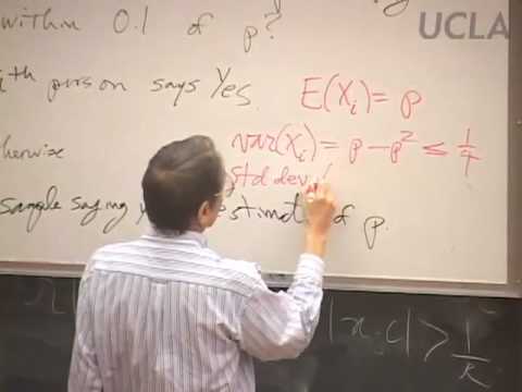Probability for Life Science, Lecture 22, Math 3C, UCLA