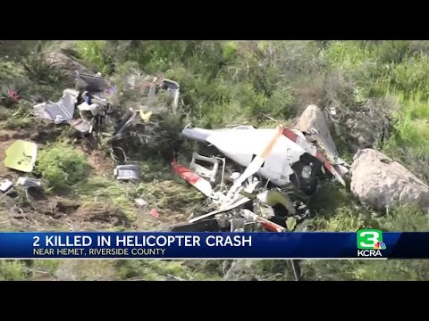 Sheriff: 2 dead in Southern California helicopter crash