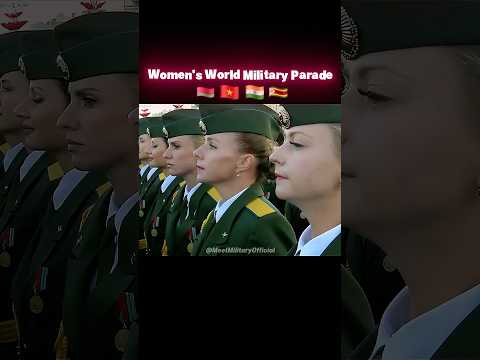 Women's Power In Military Parades | P2: Belarus, Vietnam, India, Zimbabwe #military #army #parade