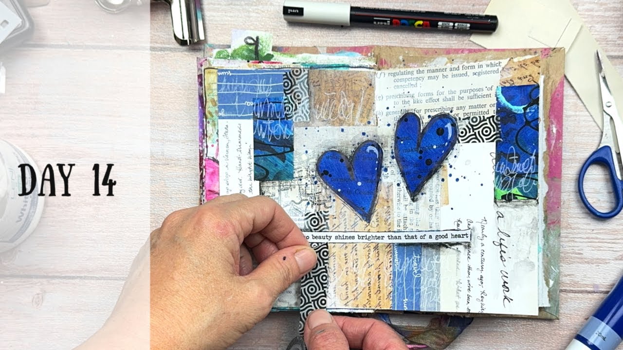 Day 14 : Anything Goes April | 30 Days of Mixed Media Practice