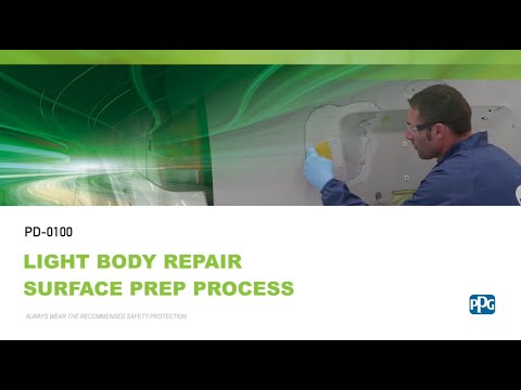 Light Body Repair and Surface Process SOP (PD-0100)