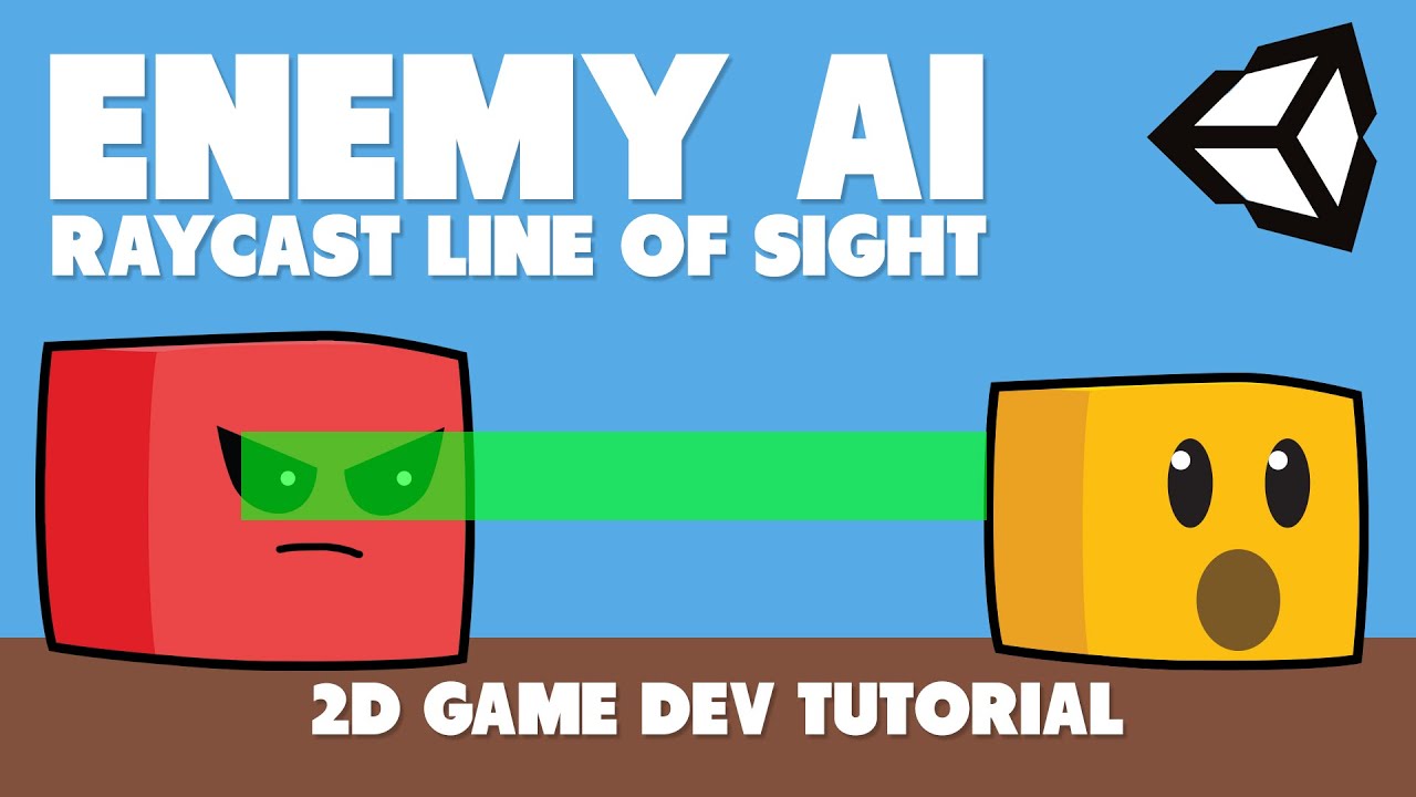 Enemy Line of Sight with Raycast - Unity 2D Game Dev Tutorial