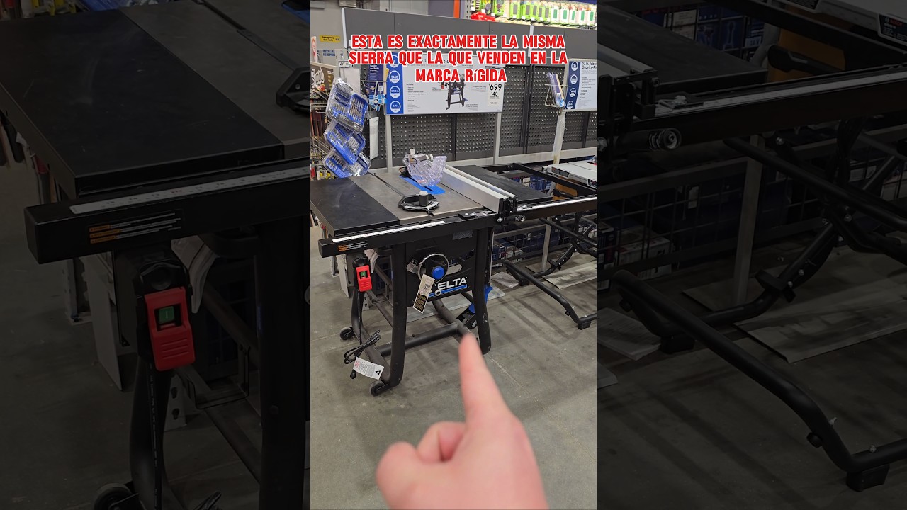 Do You Realize How Rare This Is? #lowes #delta #ridgid #tablesaw #contractor #sawstop #amazing #wow