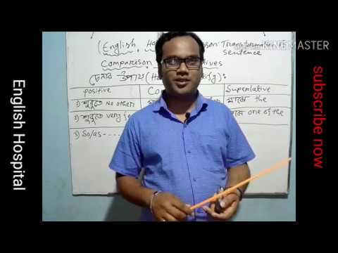 How to change positive, comparative and superlative. Degrees of Adjective. Comparison of Adjectives