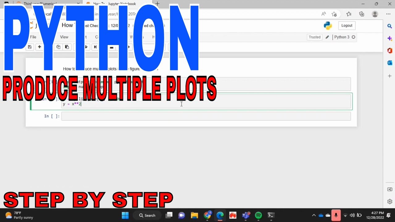 ✅ How To Produce Multiple Plots In One Figure In Python 🔴