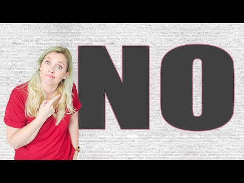 WHY IS NO A 4 LETTER WORD | Stop Apologizing | Speak Your Truth | No Is A Complete Sentence | Nope