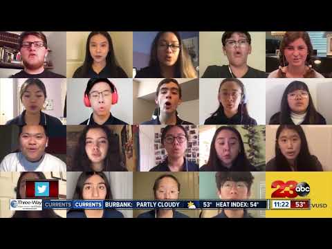 Students' choir performance goes viral