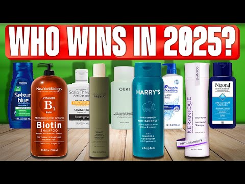 TOP 5 Best Dandruff Shampoos 2025