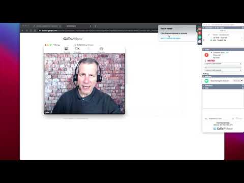 How Presenters Connect to GoToWebinar
