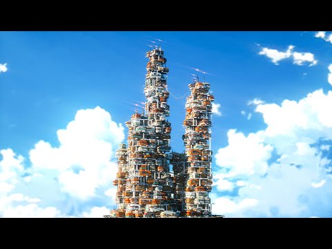 The stacks - Ready Player One Minecraft Map