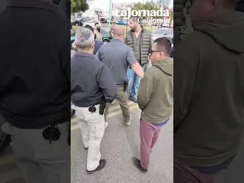 Taxista de Mexicali fue a protestar y terminó detenido por denuncia de violencia familiar