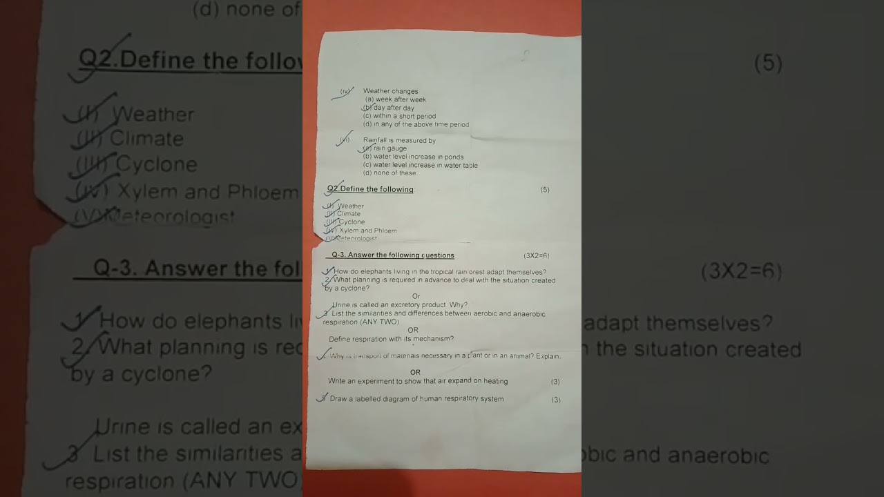 # science paper class 7 PT 2