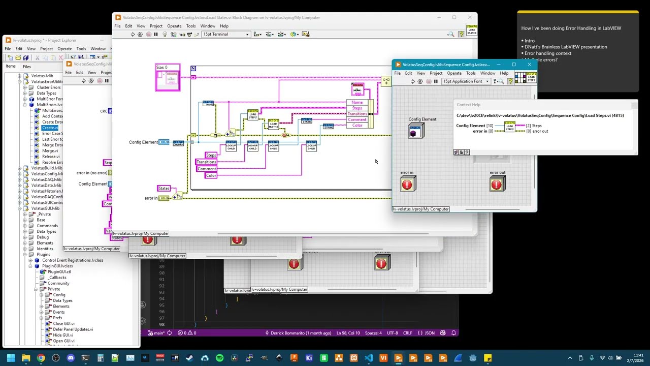 How I Approach Errors and Multiple Error Collection in LabVIEW