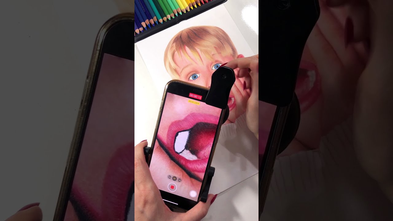 Tik Tok Drawing Transition Tutorial