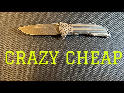 MTECH USA pocket knife review! UNDER $20!!