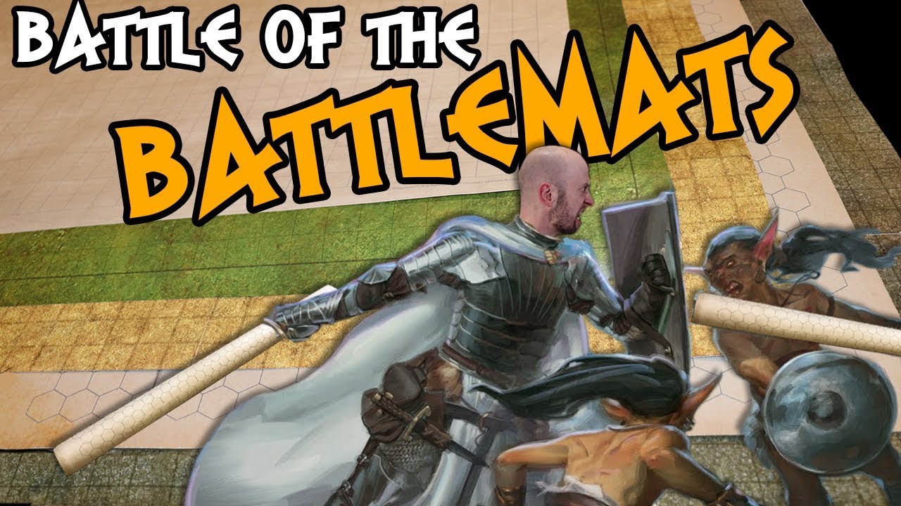 ⚔ Battle of the Battlemats! ⚔ Which RPG Battlemat is Best?