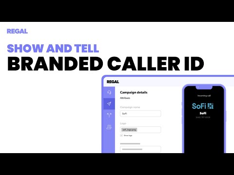 REGAL.IO - Branded Caller ID - Demo