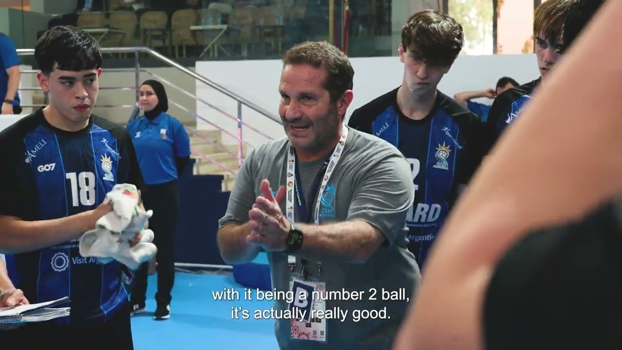 Introducing resin-free handball - d60 PRO in the 2025 IHF Men's U17 Handball World Championship