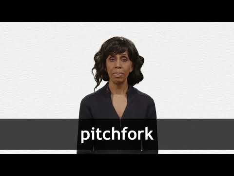 PITCHFORK definition and meaning | Collins English Dictionary