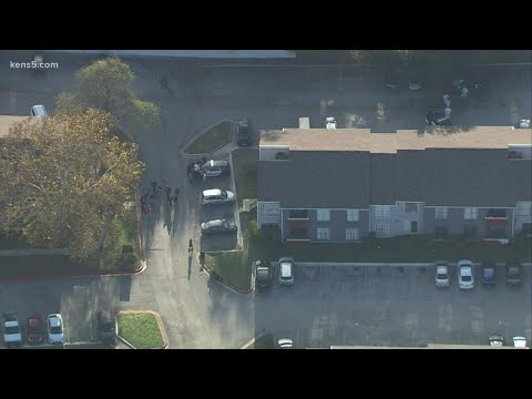 Chopper 5 shows search for missing girl last seen at apartment complex
