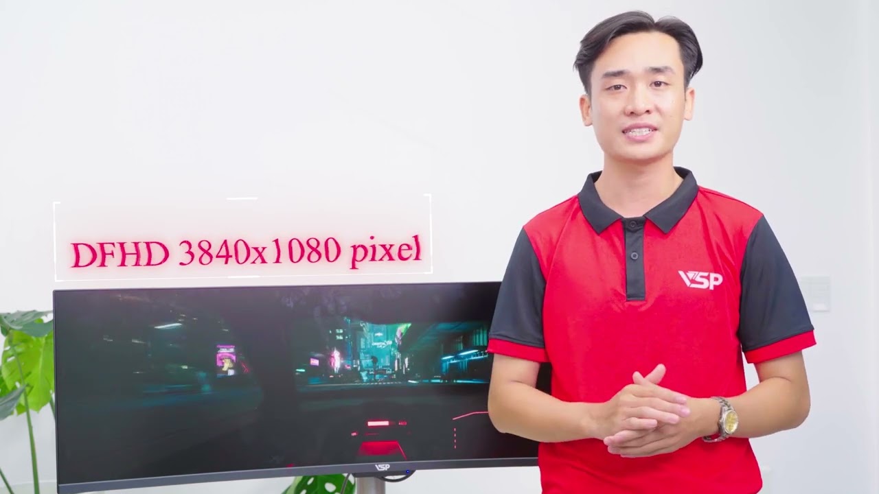 Màn hình VSP VA4914DC (49 inch/DFHD/VA/144Hz/6ms/Cong)