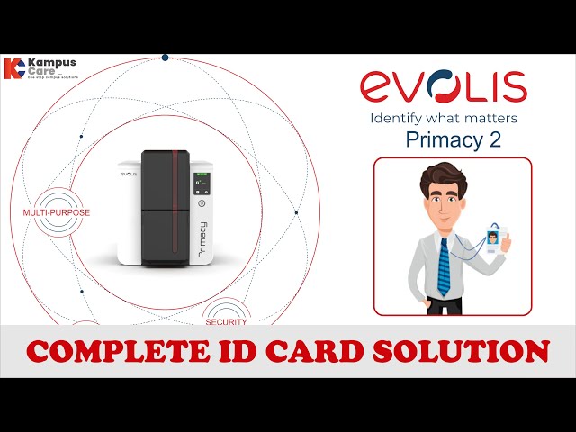 Evolis Card Printer - Evolis Primacy 2 Dual Side PVC Card Printer Wholesale Trader from Ludhiana