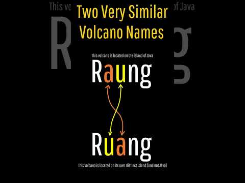 The Confusing 3 Similarly Named Volcanoes