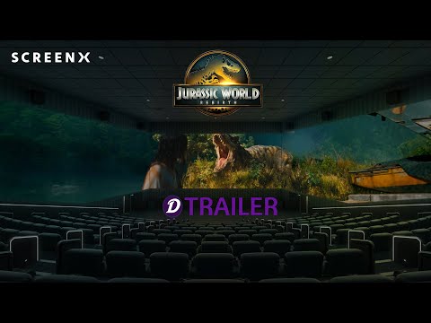 Jurassic World Rebirth ScreenX Trailer