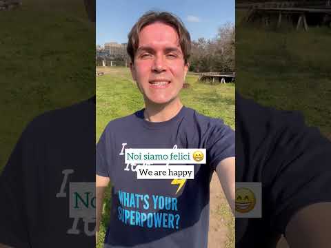 🇮🇹📝ESSERE - Auxiliary - Irregular Italian Verbs (Present Tense)