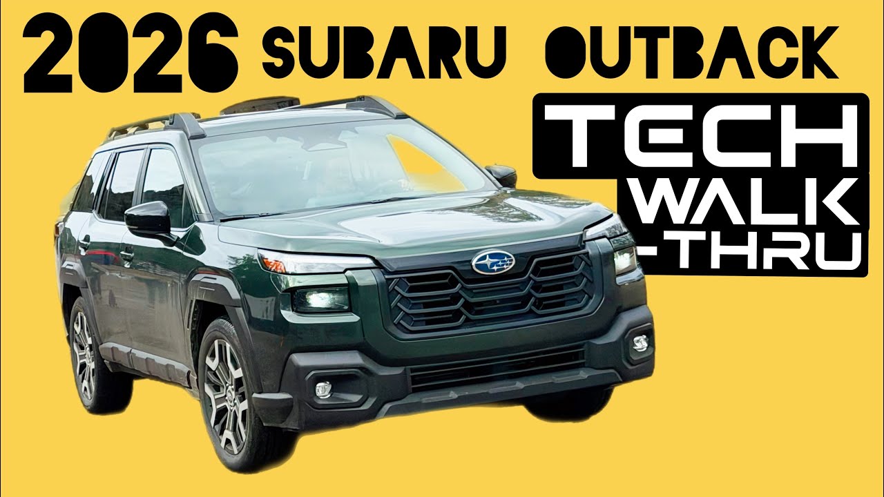 2026 Subaru Outback Technology Walkthrough - Baxter Subaru