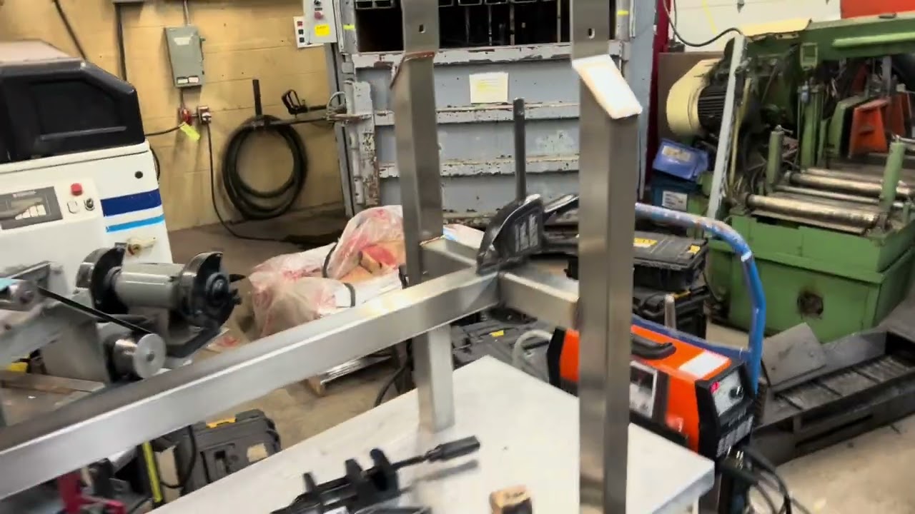 Tig welding legs with hitbox and surfox procedure - Royal Machine Solutions