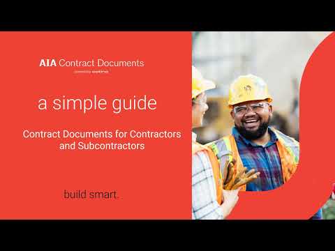 A Simple Guide: Contract Documents for Contractors and Subcontractors