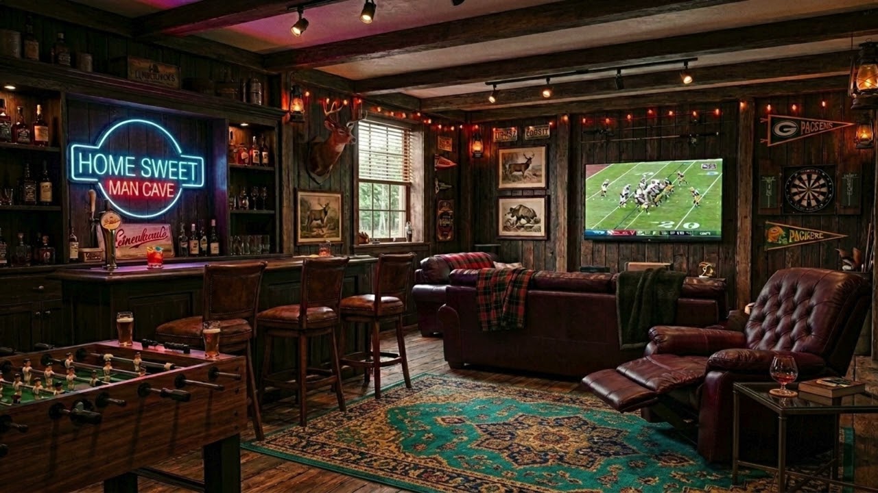 Home, Sweet Man Cave wallpaper screensaver |  Hogar, Dulce Cueva del Hombre | protector de pantalla