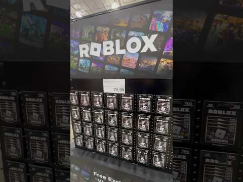 Costco Roblox Gift Cards On Sale!