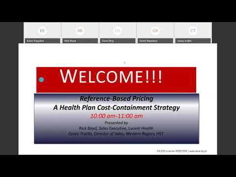Reference Based Pricing - A Health Plan Cost Containment Strategy 20210427 1704 1