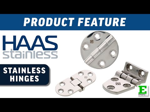 HAAS Stainless Steel Hinges | E-Rigging Products