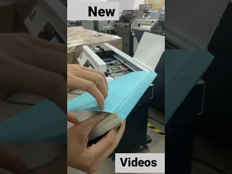 New tech for books || book binding machine