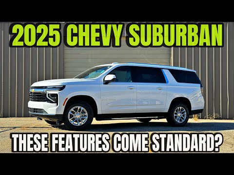 2025 Chevy Suburban LS: You Won't Believe What Comes Standard!