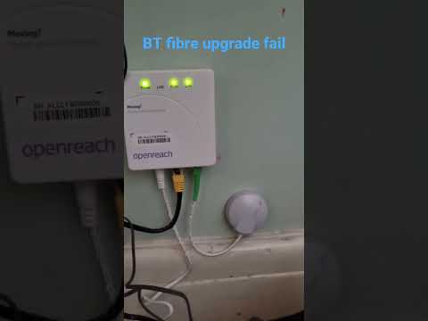 BT fiber upgrade fail #techguy #computerrepairs #btopenreach #btinternet #internet #techfail #bt