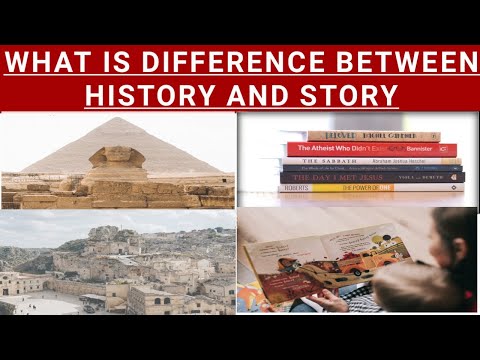 What is difference between History and Story