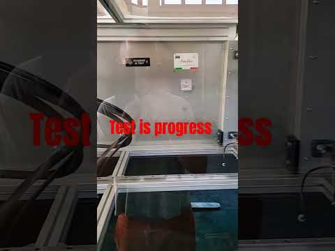 Hydraulic cylinder test bench final set up #hydraulic #test #cylinder