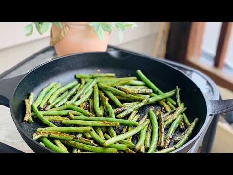 Blistered Green Beans