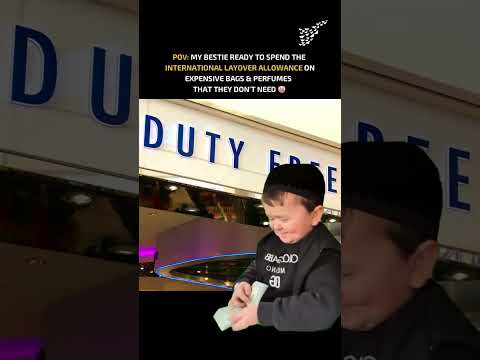 Airport duty free scenes 😂