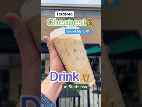 I tested the Cheapest Secret Menu drink at Starbucks… ($2 Large Latte)
