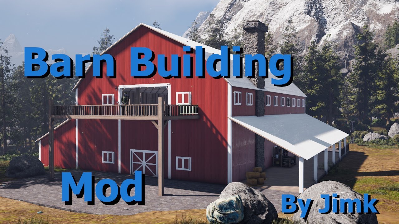 Barn Buildables Mod for Icarus